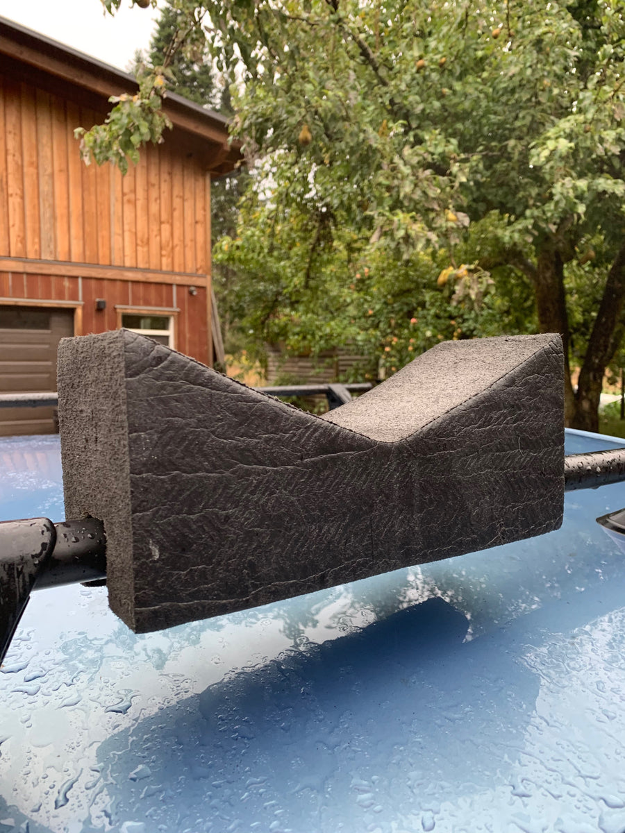 Foam roof rack cradles – Hana Hou Paddlesports